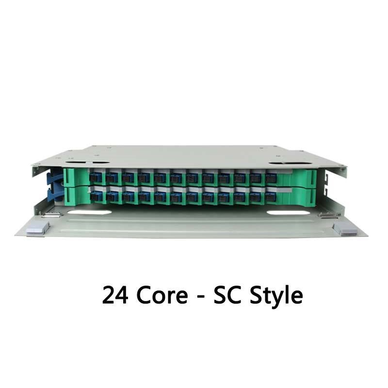 ODF de 24 Núcleos con 2 Bandejas de Empalme - ODFS - 24 Núcleos – Fibralink México