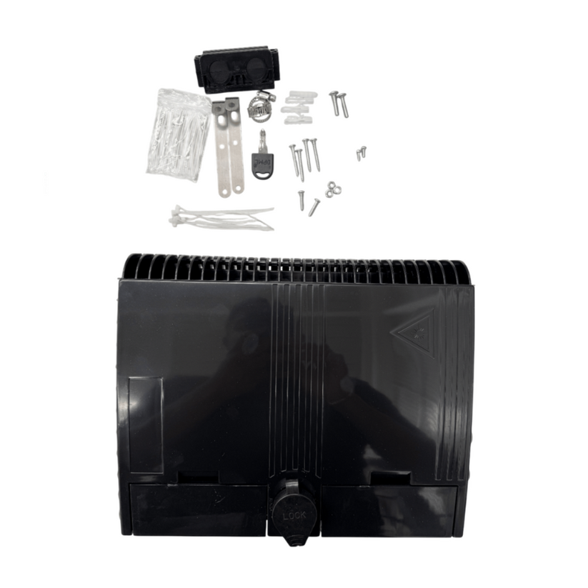 Caja Terminal Montada en Pared 16 Núcleos con Divisor 1x8 - CAJAS DE ...