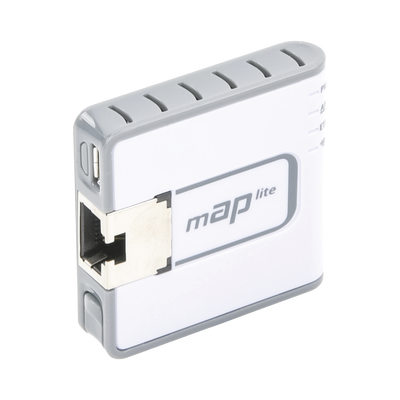 (mAP lite) Mini Access Point 1 Puerto Fast Ethernet, Wi-Fi 2.4GHz 802 ...